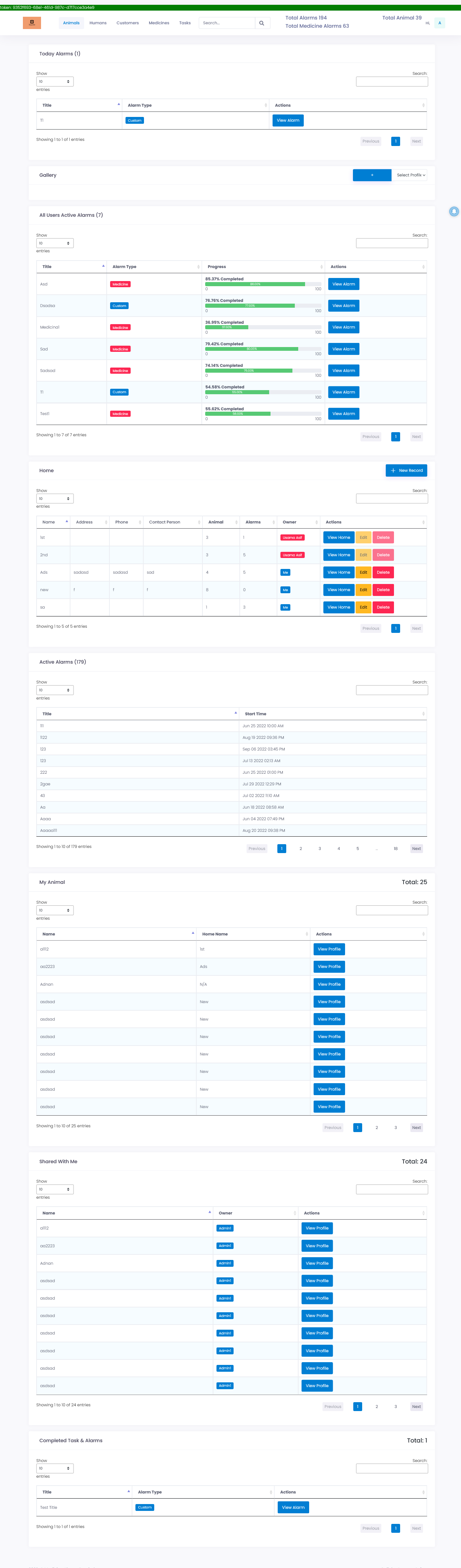 Glitch Alarms Reminders - Project Details